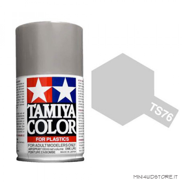 Tamiya TS76 - 85076 - Vernice Spray Tamiya TS-76 Mica Silver