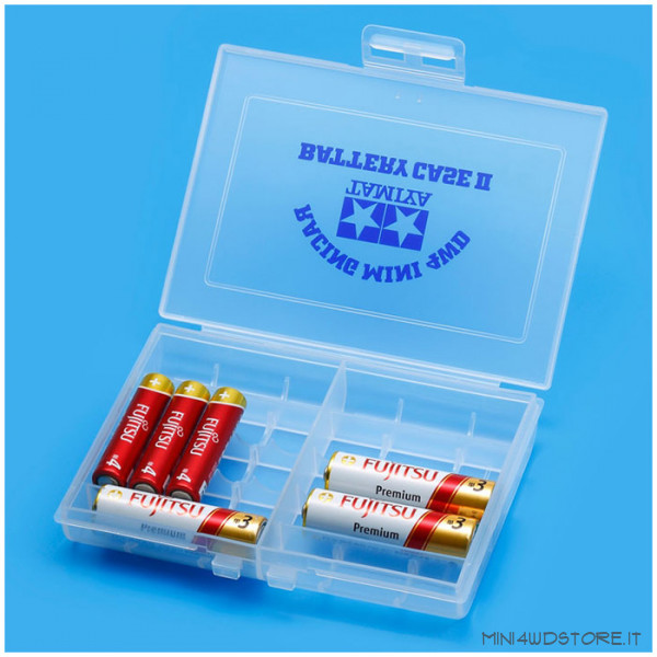 Tamiya 15521 - Porta Batterie Mini 4WD Battery Case 2