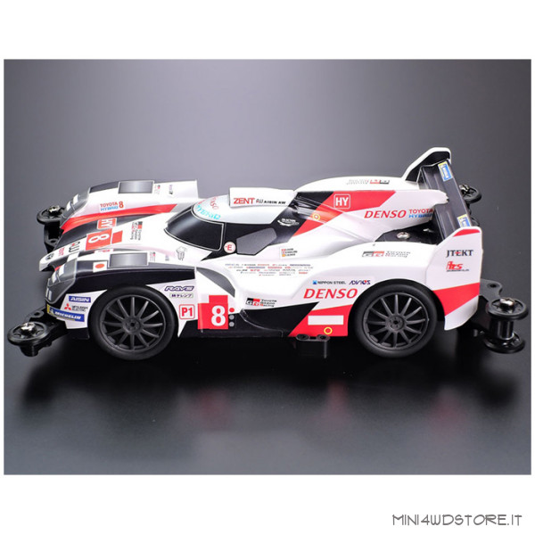 Tamiya 95533 - Mini 4WD Pro Toyota Gazoo Racing Hybrid con Telaio MA