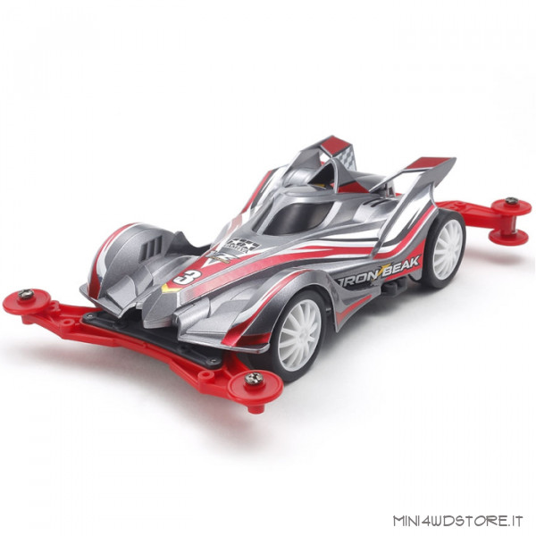 Tamiya 18098 - Mini 4WD Iron Beak con Telaio Vz